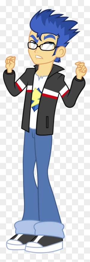 [eqg] Flash With Glasses By Paulysentry - Flash Sentry With Glasses ...